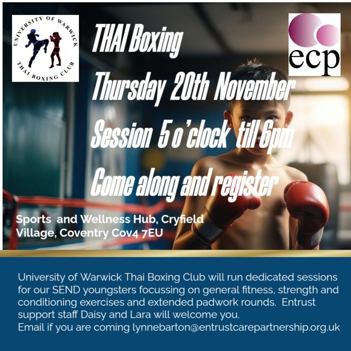 Corley Academy - University of Warwick Thai Boxing Club will run ...